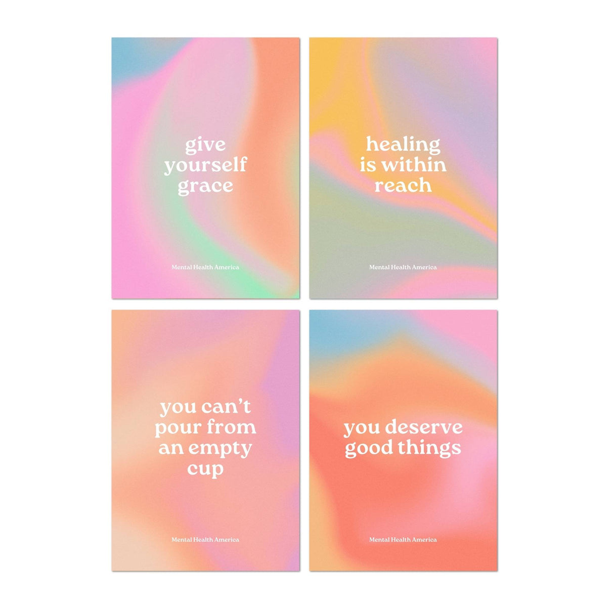 Affirmation Cards (8-pack) – Mental Health America