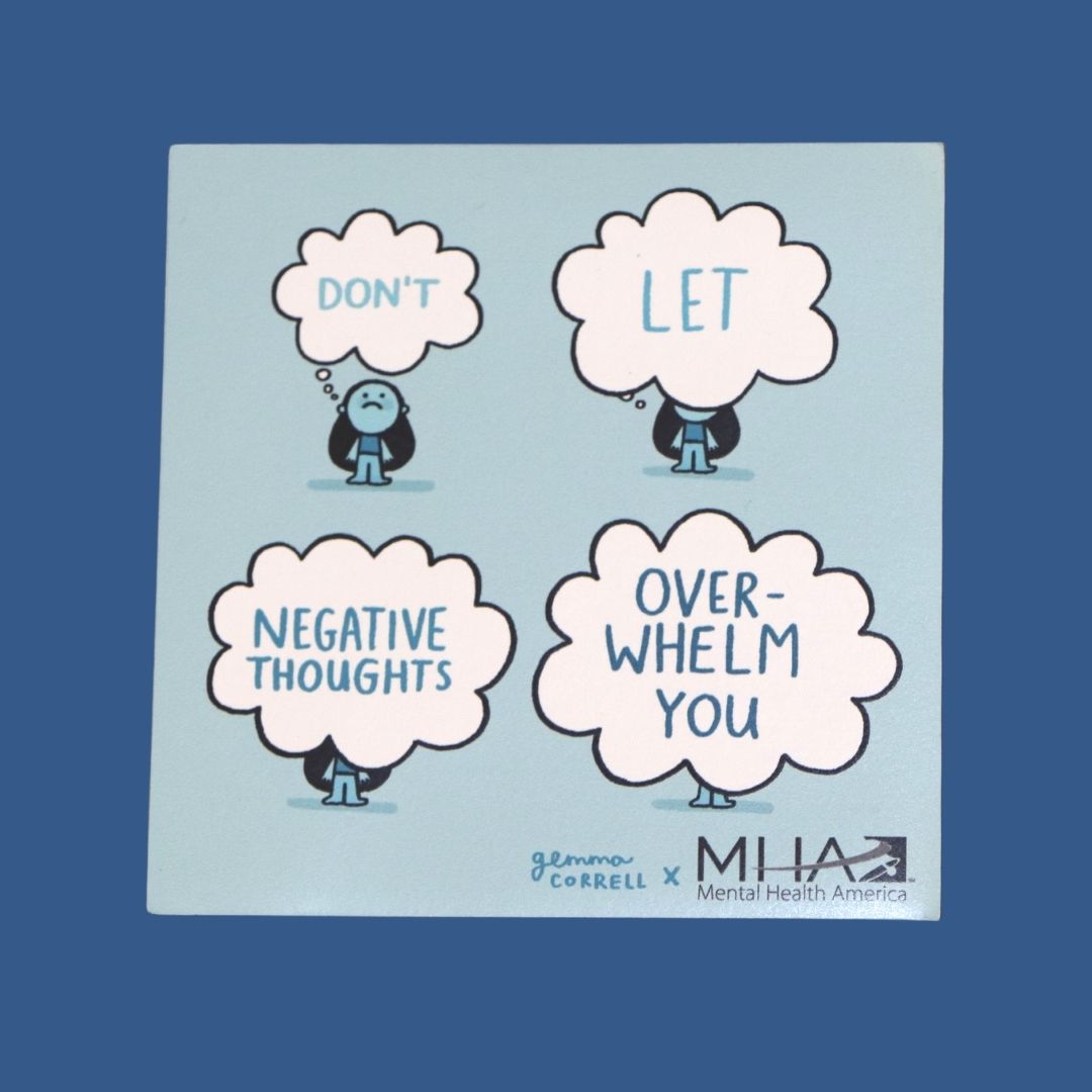 Gemma Correll Owning Your Feelings Sticker and Magnet Series – Mental ...