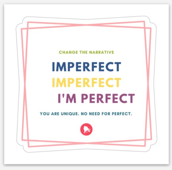 Imperfect Sticker – Mental Health America